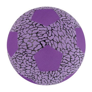 Suede Mesh Bal met Pomp - Paars | Thimble Toys