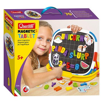 Quercetti Magnet Tablet Letters and Numbers | Thimble Toys