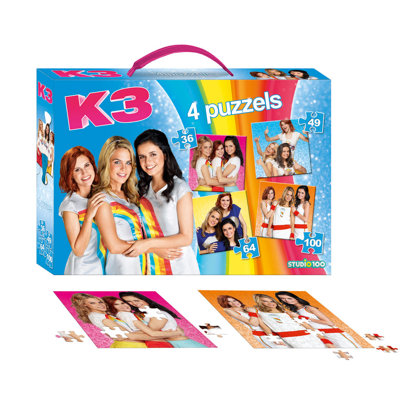 K3 Puzzelbox 4in1 | Thimble Toys