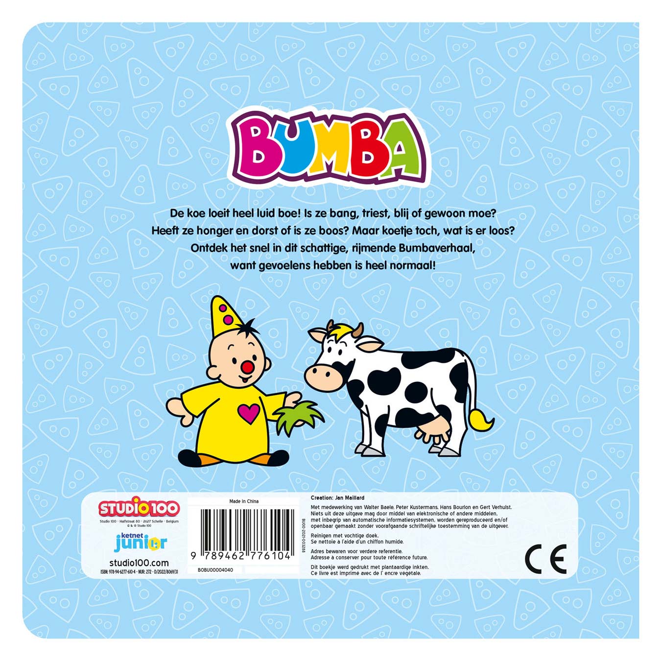 Bumba Kartonboek - Boe doet de koe | Thimble Toys