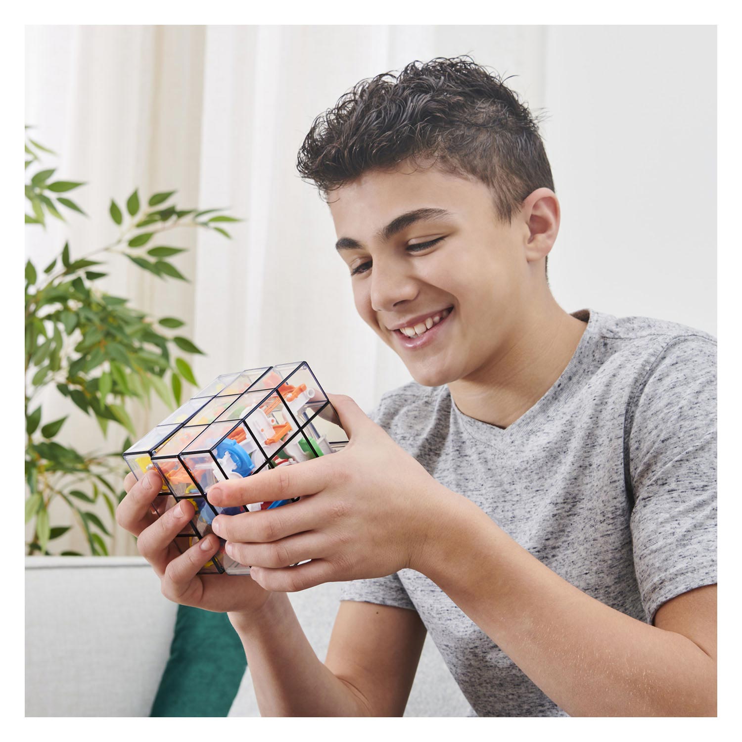 Perplexus - Rubik's Fusion Kubus, 3x3 | Thimble Toys