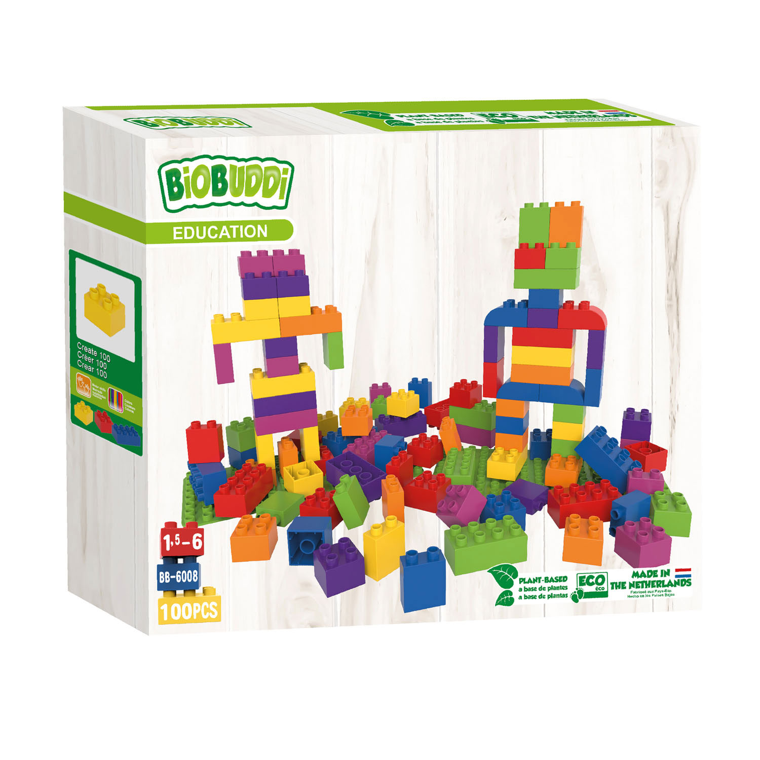 BiOBUDDi Education, 100 pcs. | Thimble Toys