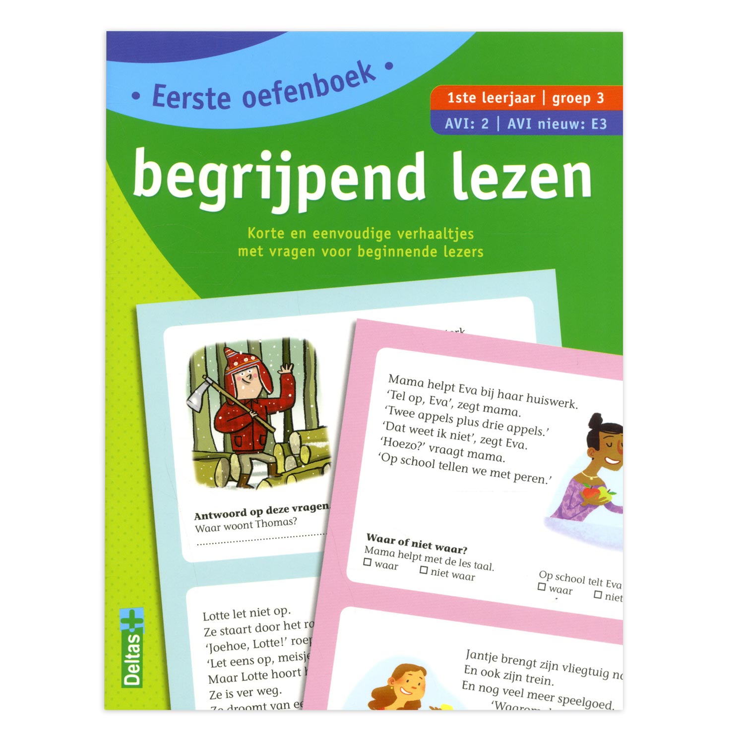 Eerste Oefenboek Begrijpend Lezen Avi: E3 | Thimble Toys