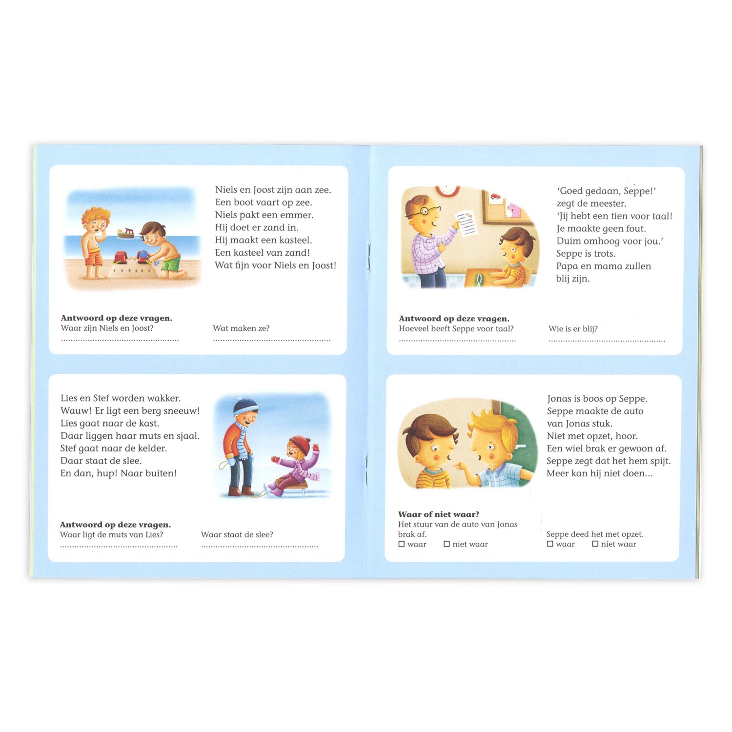 Eerste Oefenboek Begrijpend Lezen Avi: E3 | Thimble Toys