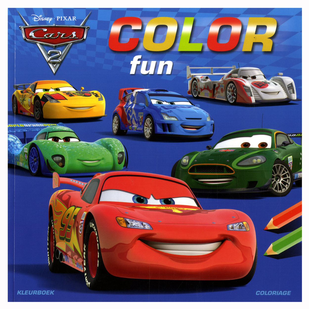Disney Cars 2 - Color Fun | Thimble Toys