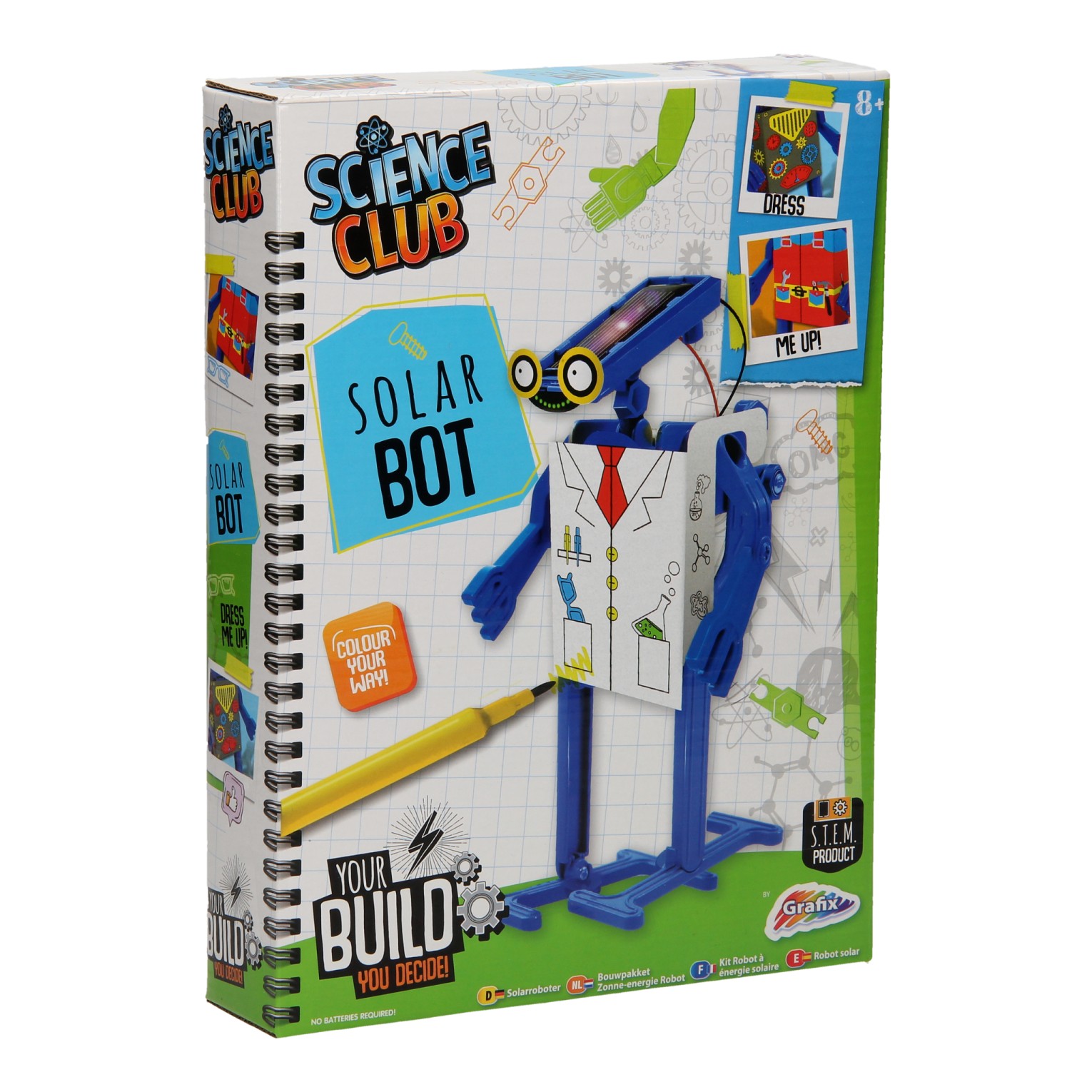 Science Club - Maak je eigen Solar Robot | Thimble Toys