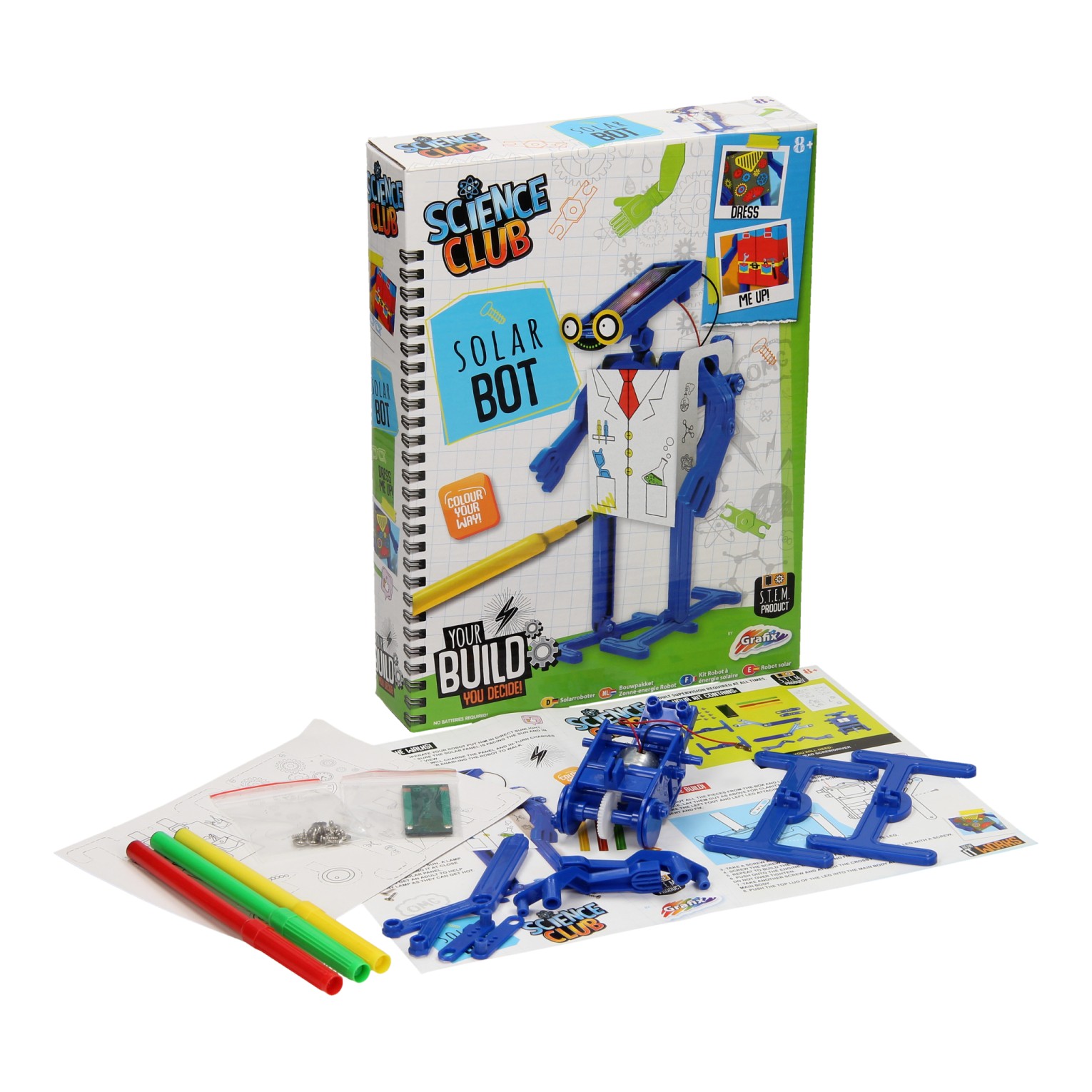 Science Club - Maak je eigen Solar Robot | Thimble Toys