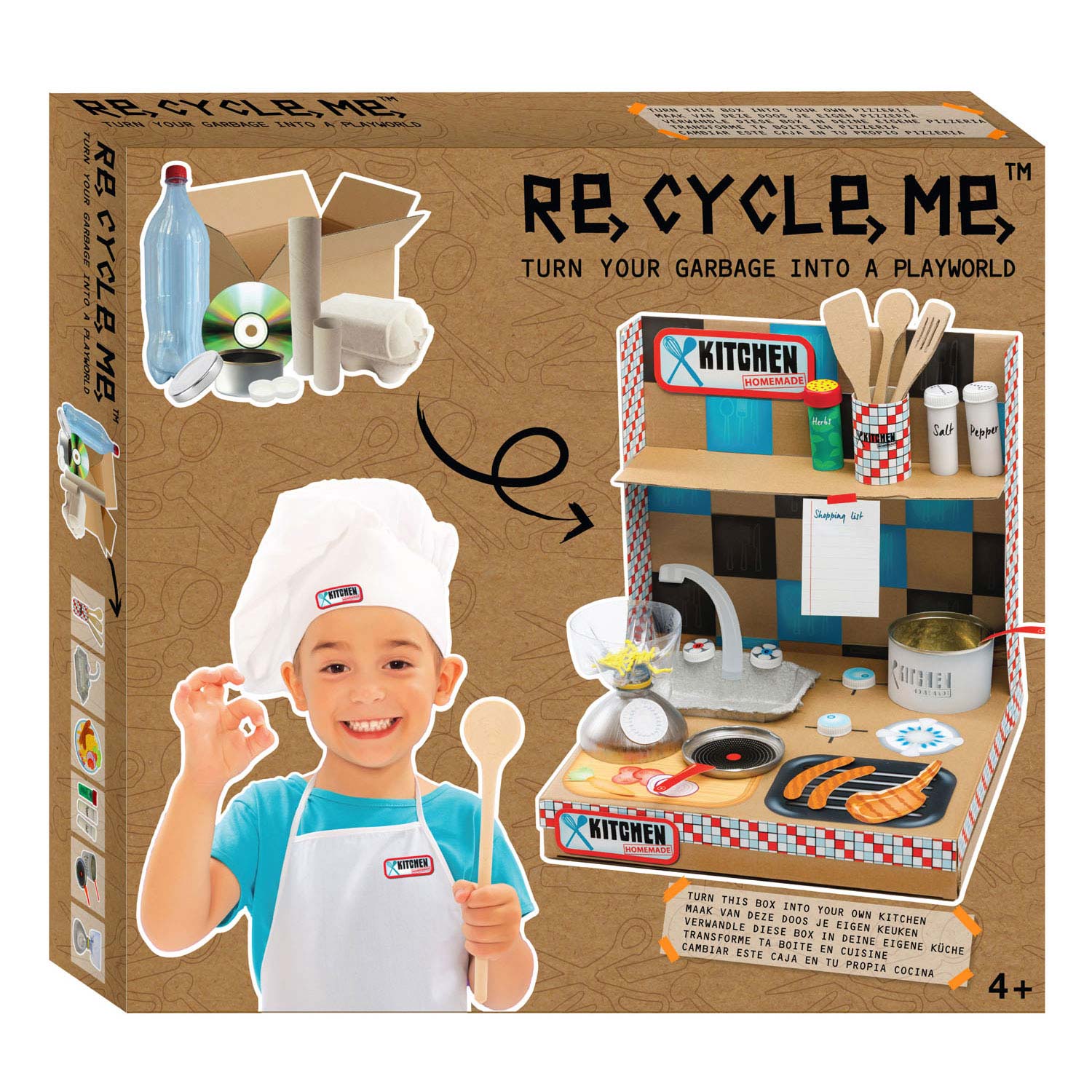 Re-Cycle-Me Playworld Kitchen | Thimble Toys