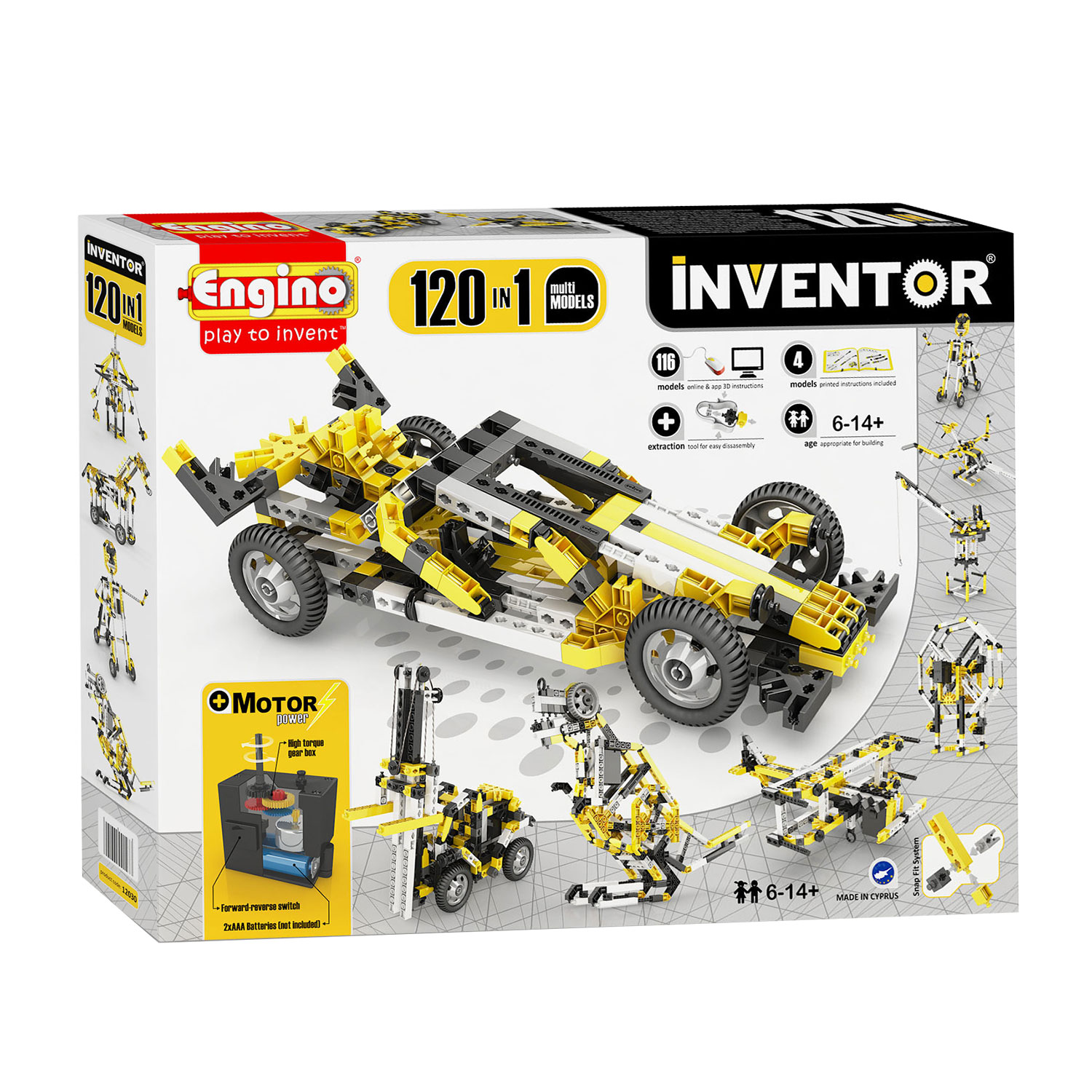 Engino Inventor Superset, 120in1 | Thimble Toys