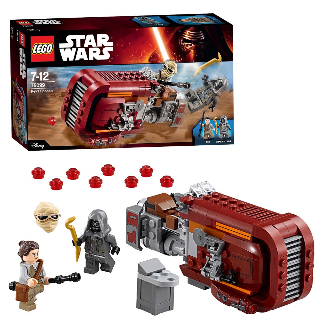 LEGO Star Wars 75099 Rey's Speeder | Thimble Toys