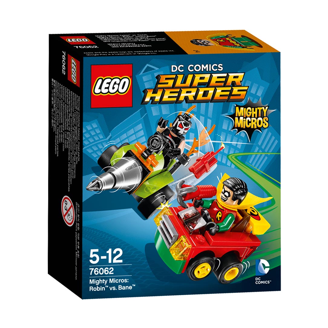 LEGO Super Heroes 76062 Mighty Micros: Robin vs Bane | Thimble Toys