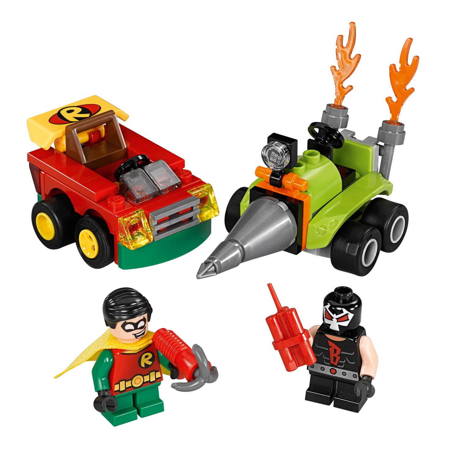 LEGO Super Heroes 76062 Mighty Micros: Robin vs Bane | Thimble Toys