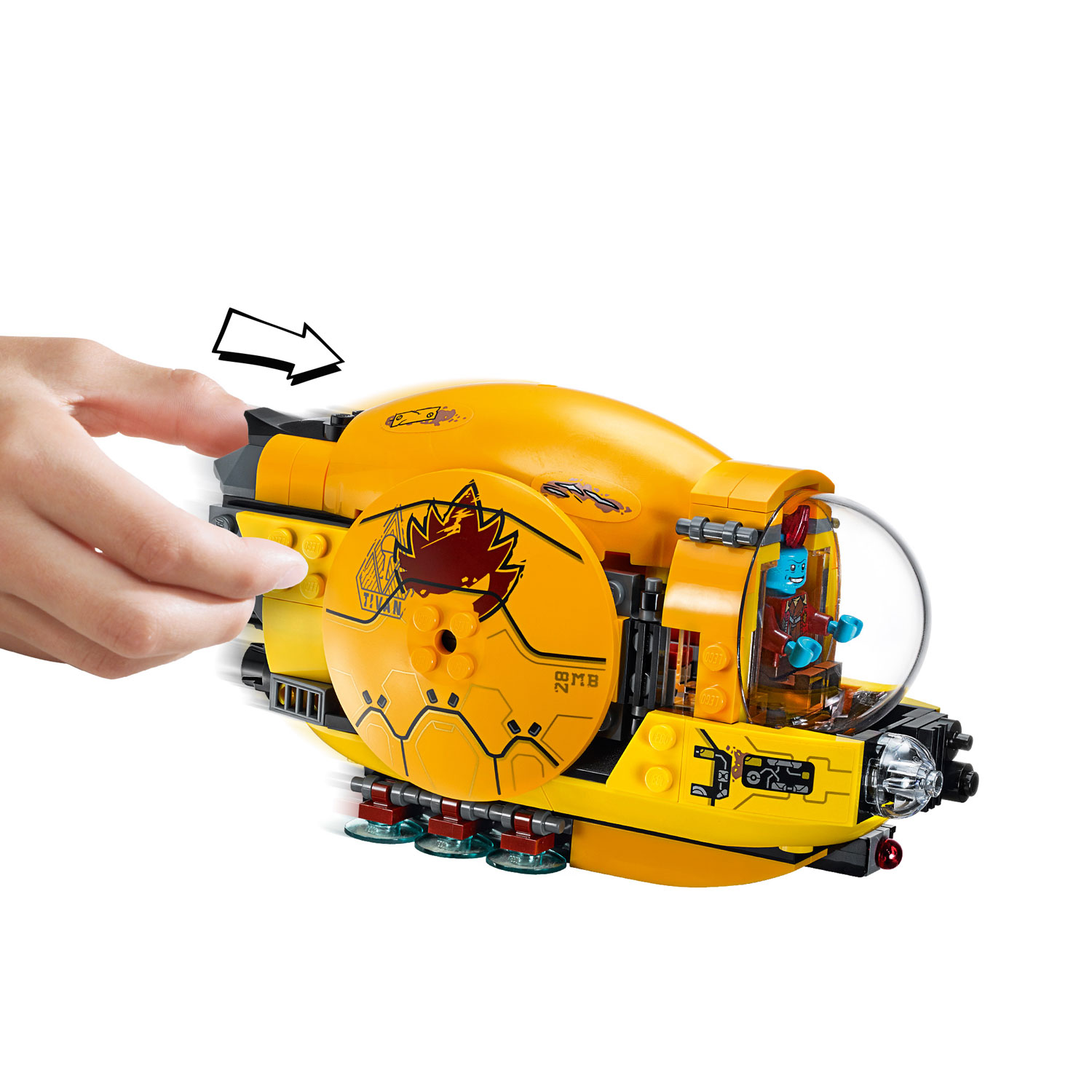 LEGO Super Heroes 76080 Ayesha's wraak | Thimble Toys