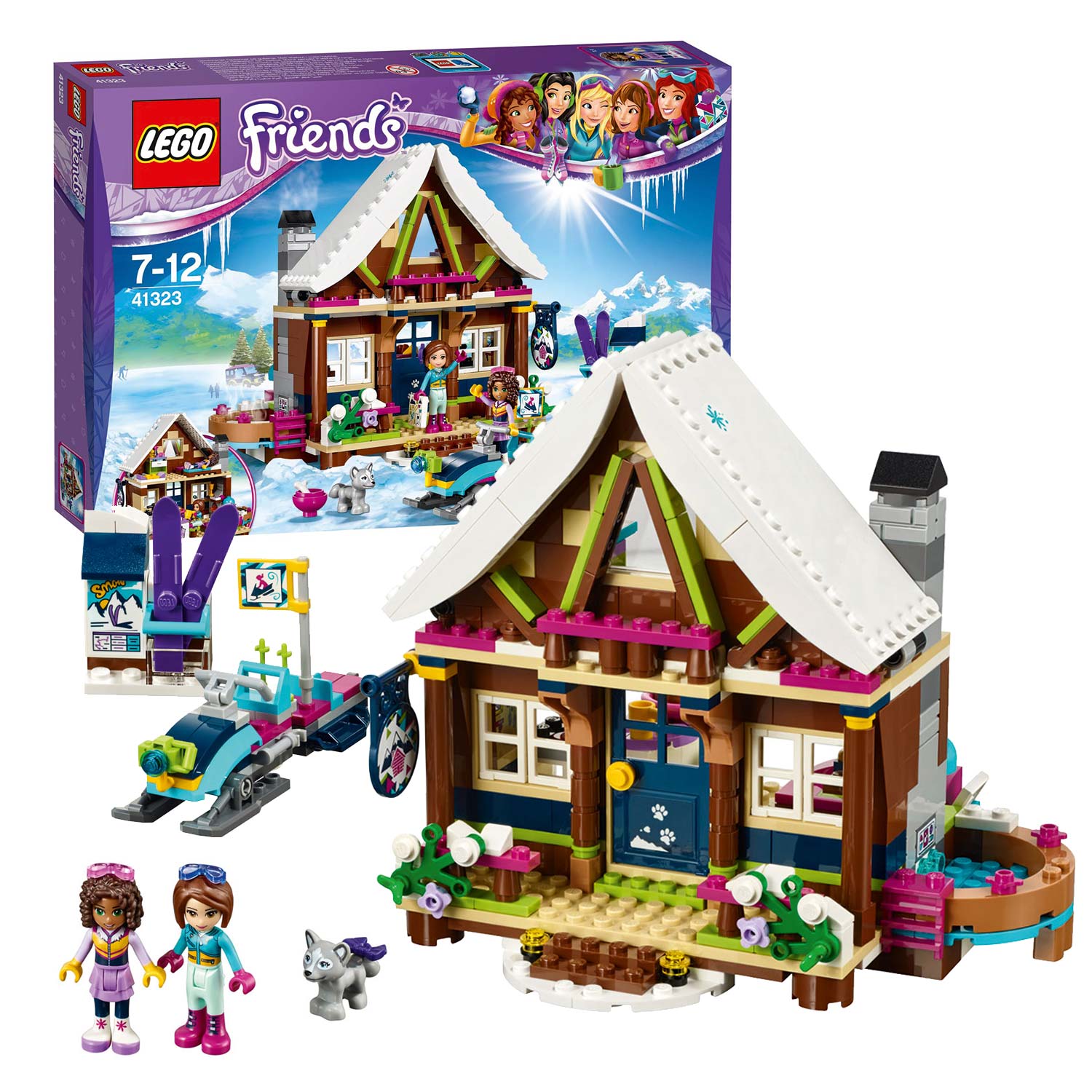 LEGO Friends 41323 Wintersport Chalet | Thimble Toys