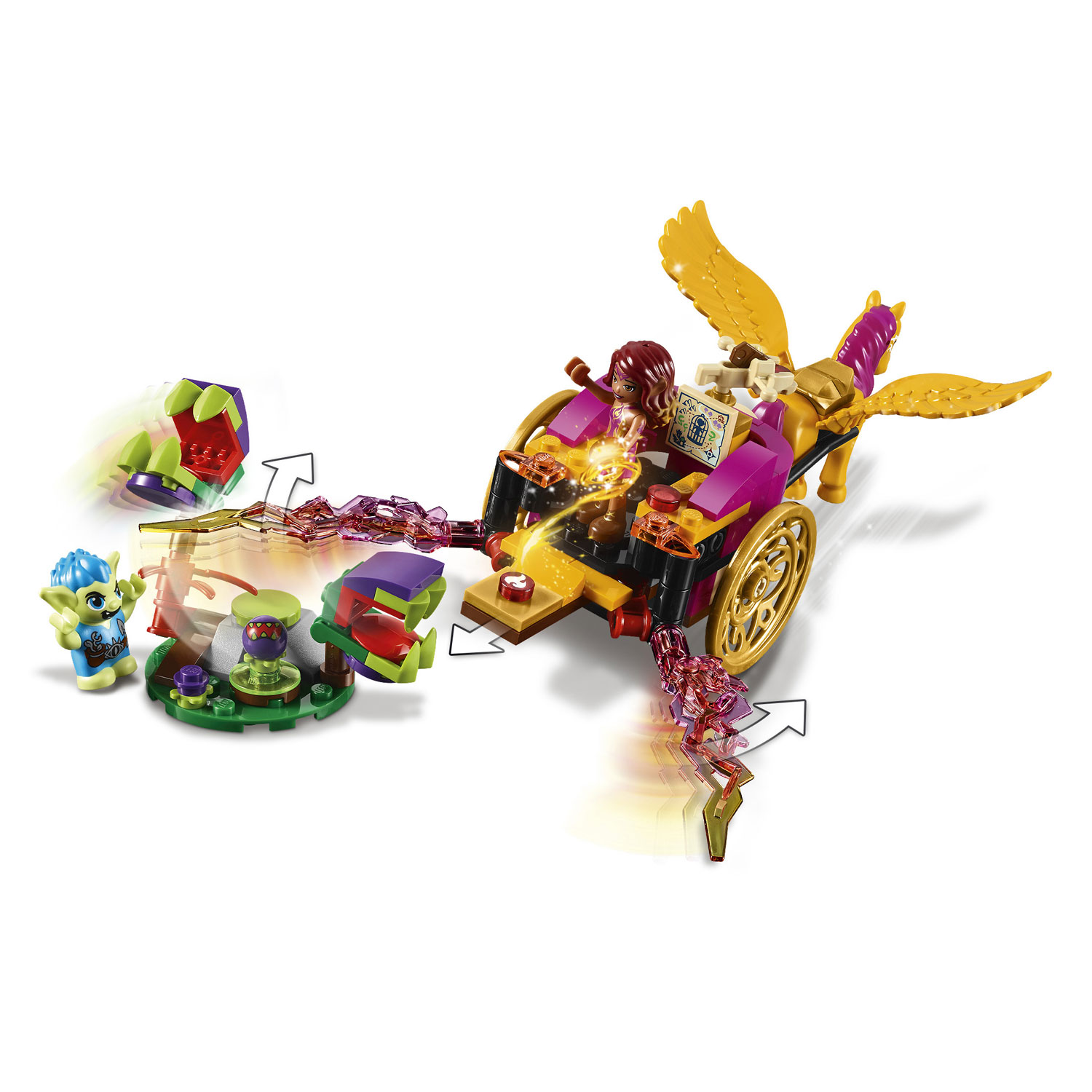 LEGO Elves 41186 Azari & De Ontsnapping uit het Goblinbos | Thimble Toys