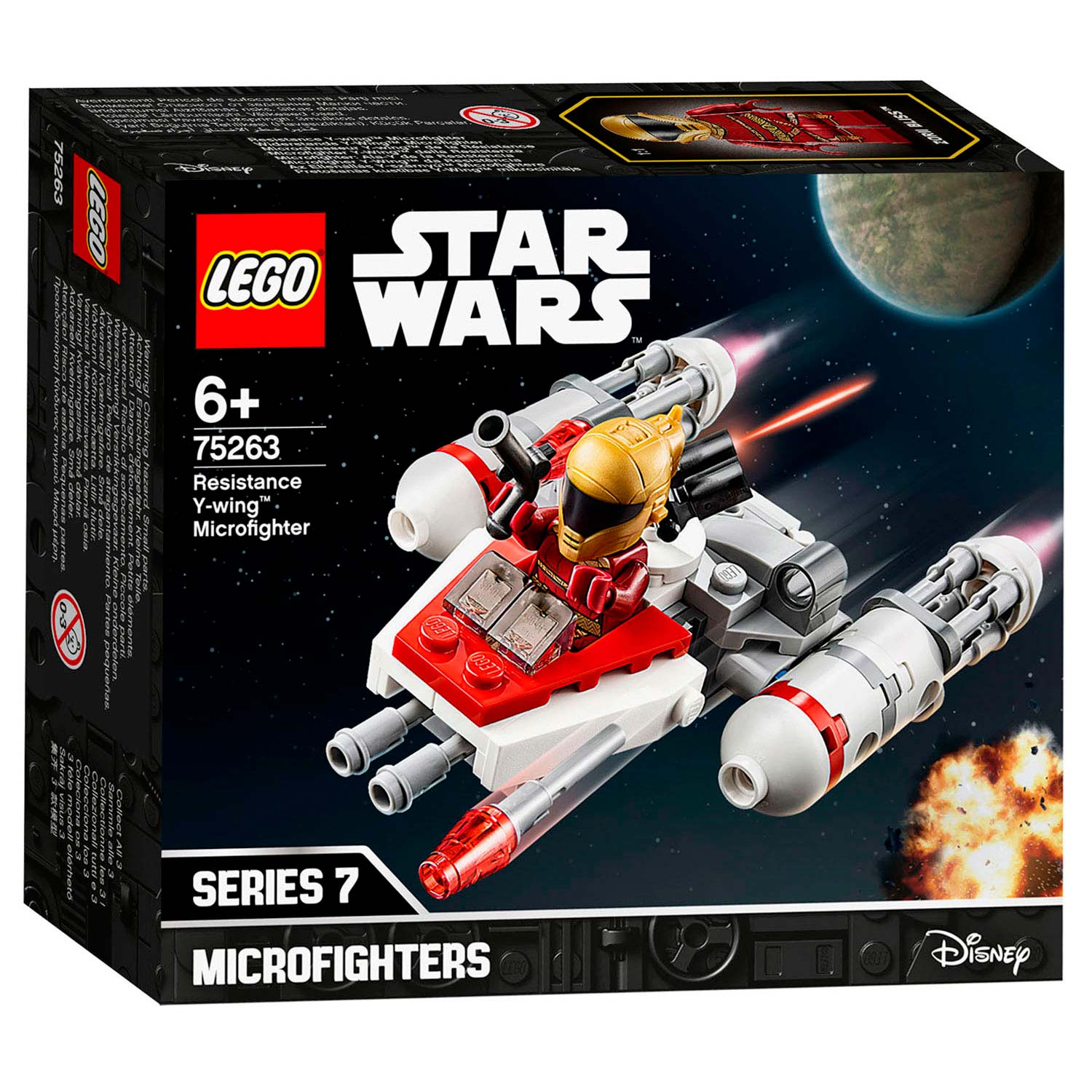 LEGO Star Wars 75263 Episode Resistance Y-wing Microfighter | Thimble Toys