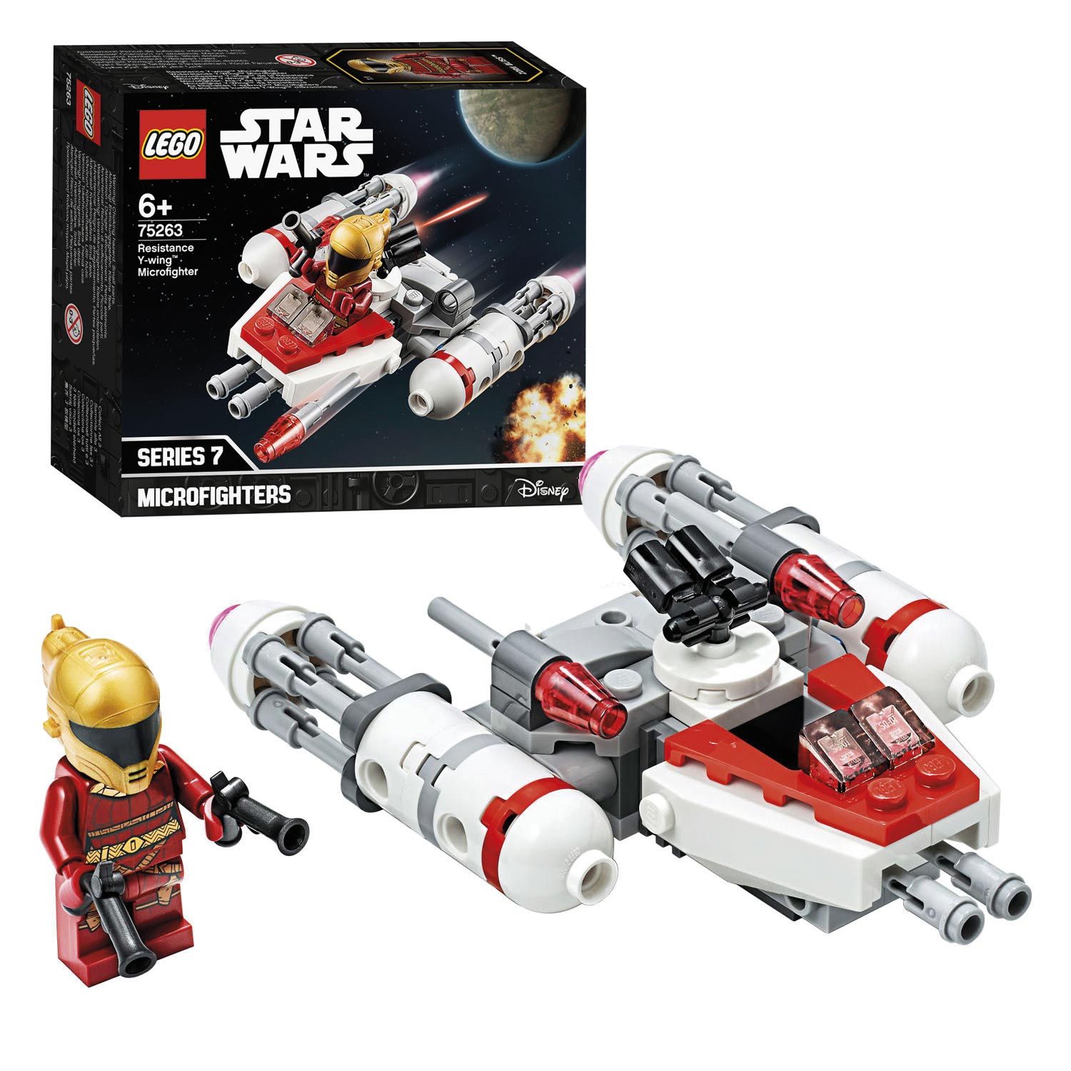LEGO Star Wars 75263 Episode Resistance Y-wing Microfighter | Thimble Toys