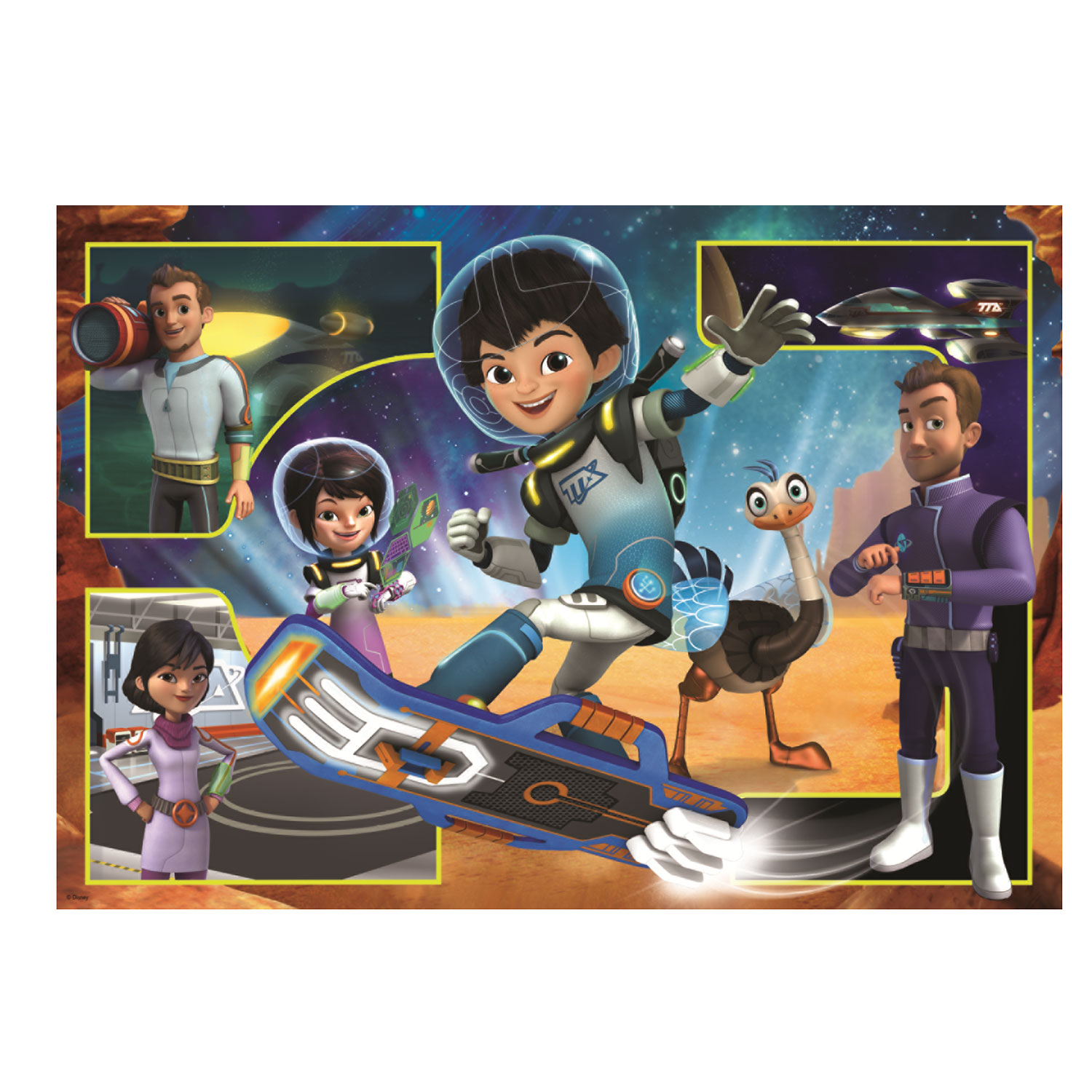 Disney Miles from Tomorrow Mega Vloerpuzzel, 50st. | Thimble Toys