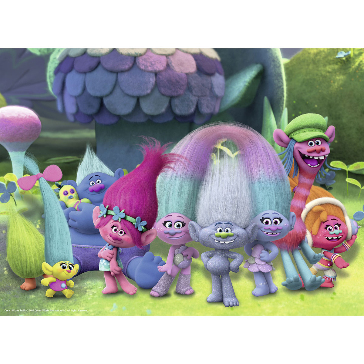 Pret met de Trollen, 100st. XXL | Thimble Toys