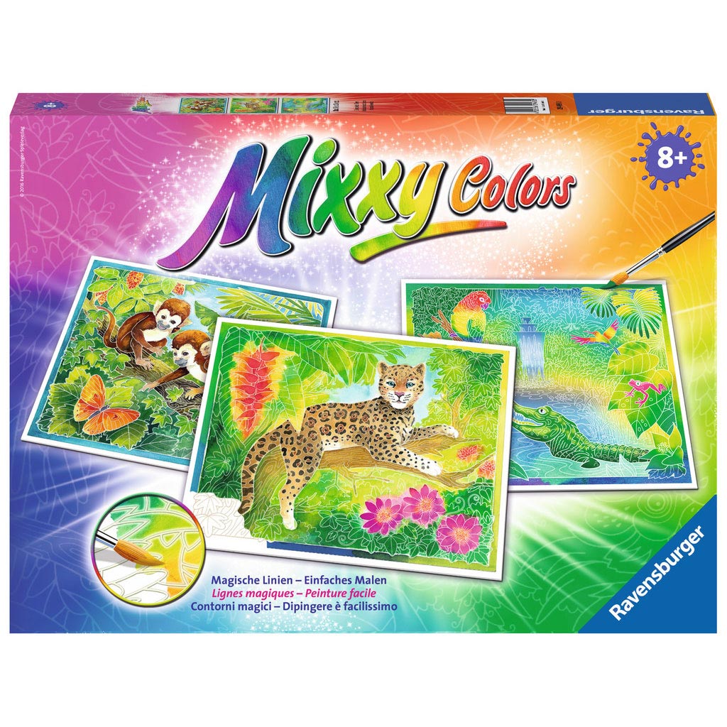 Mixxy Colors Maxi - Exotische Dieren | Thimble Toys