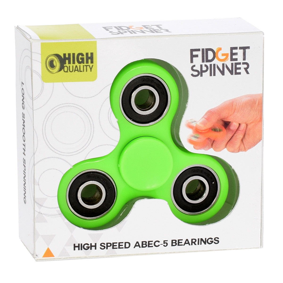 High Speed Fidget Spinner - Groen | Thimble Toys