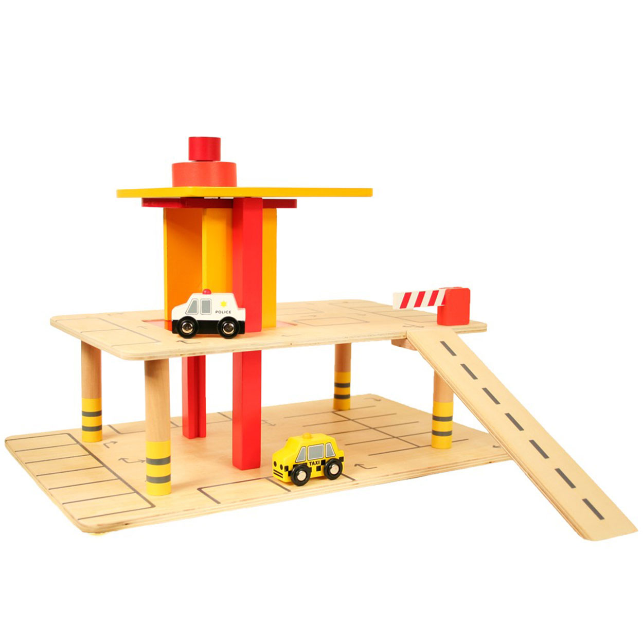 Houten Garage met Lift | Thimble Toys