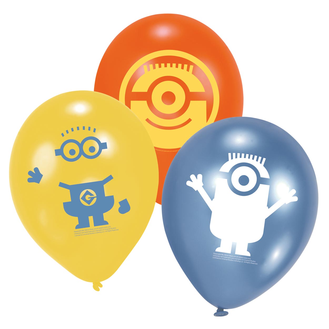 Minions Ballonnen, 6st. | Thimble Toys
