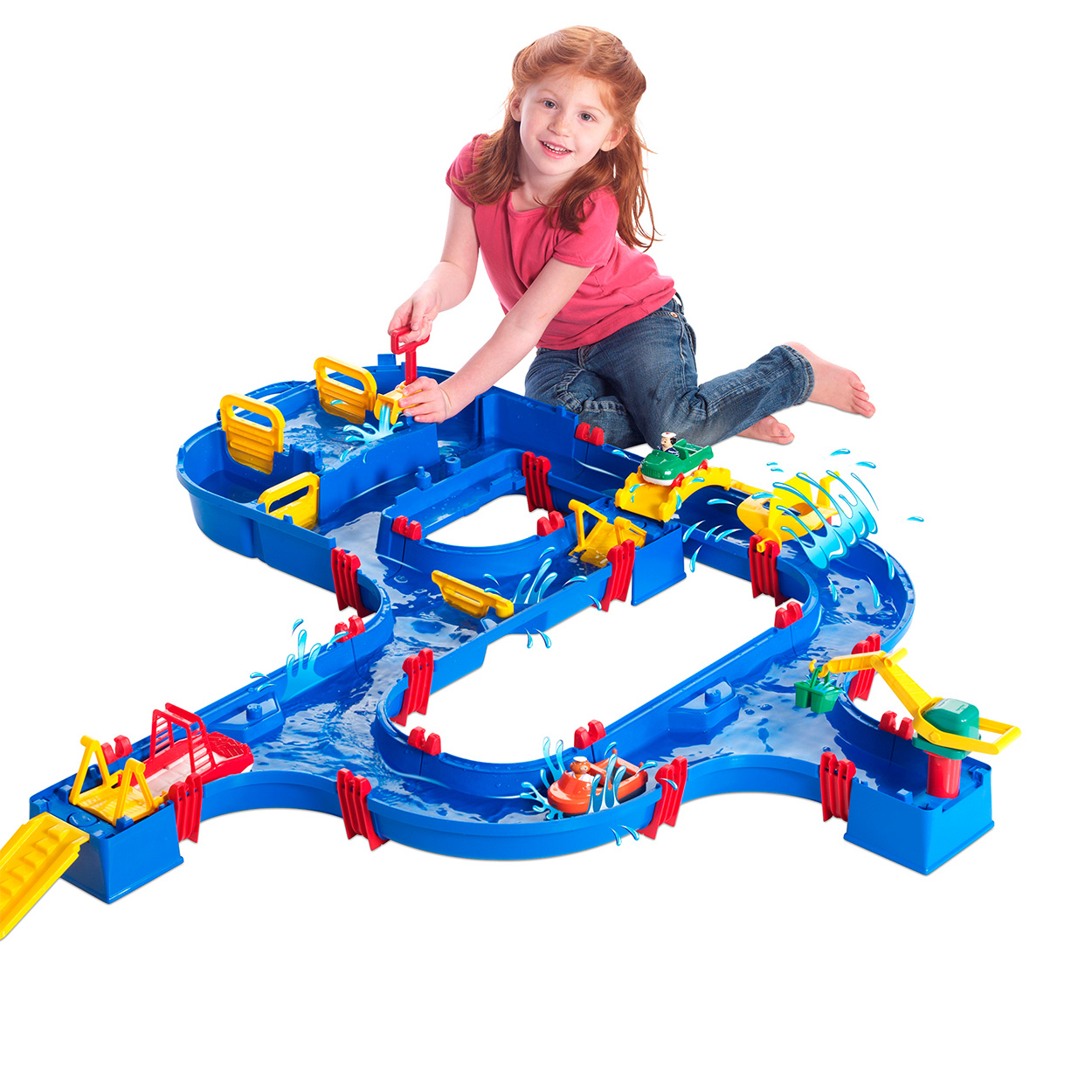 AquaPlay 640 - Superfun Set Waterbaan | Thimble Toys