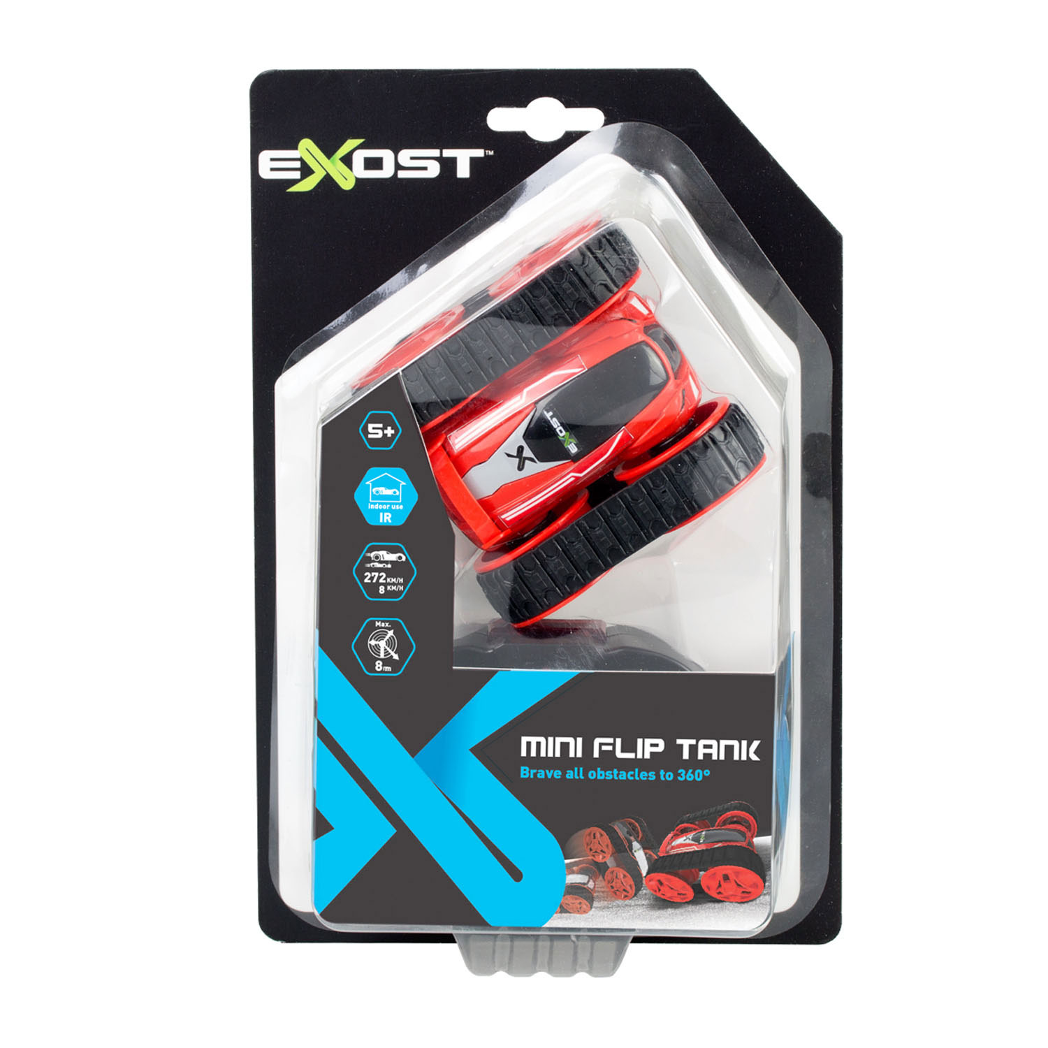 Exost RC Mini Flip Tank Bestuurbaar Voertuig | Thimble Toys