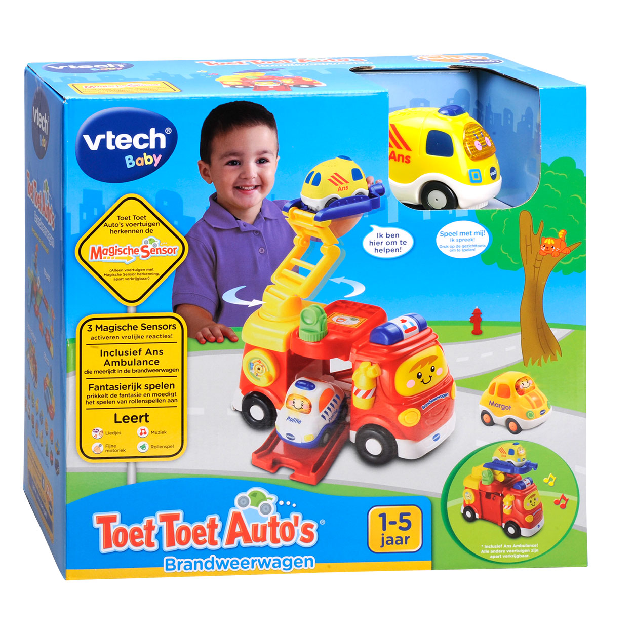 VTech Toet Toet Auto's Brandweerwagen | Thimble Toys