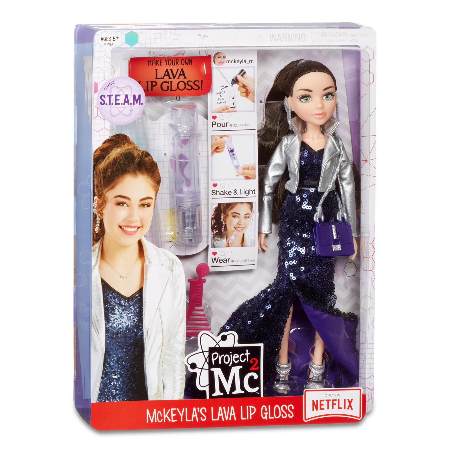 Project Mc2 Experimenten - McKeyla's Lava Lipgloss | Thimble Toys