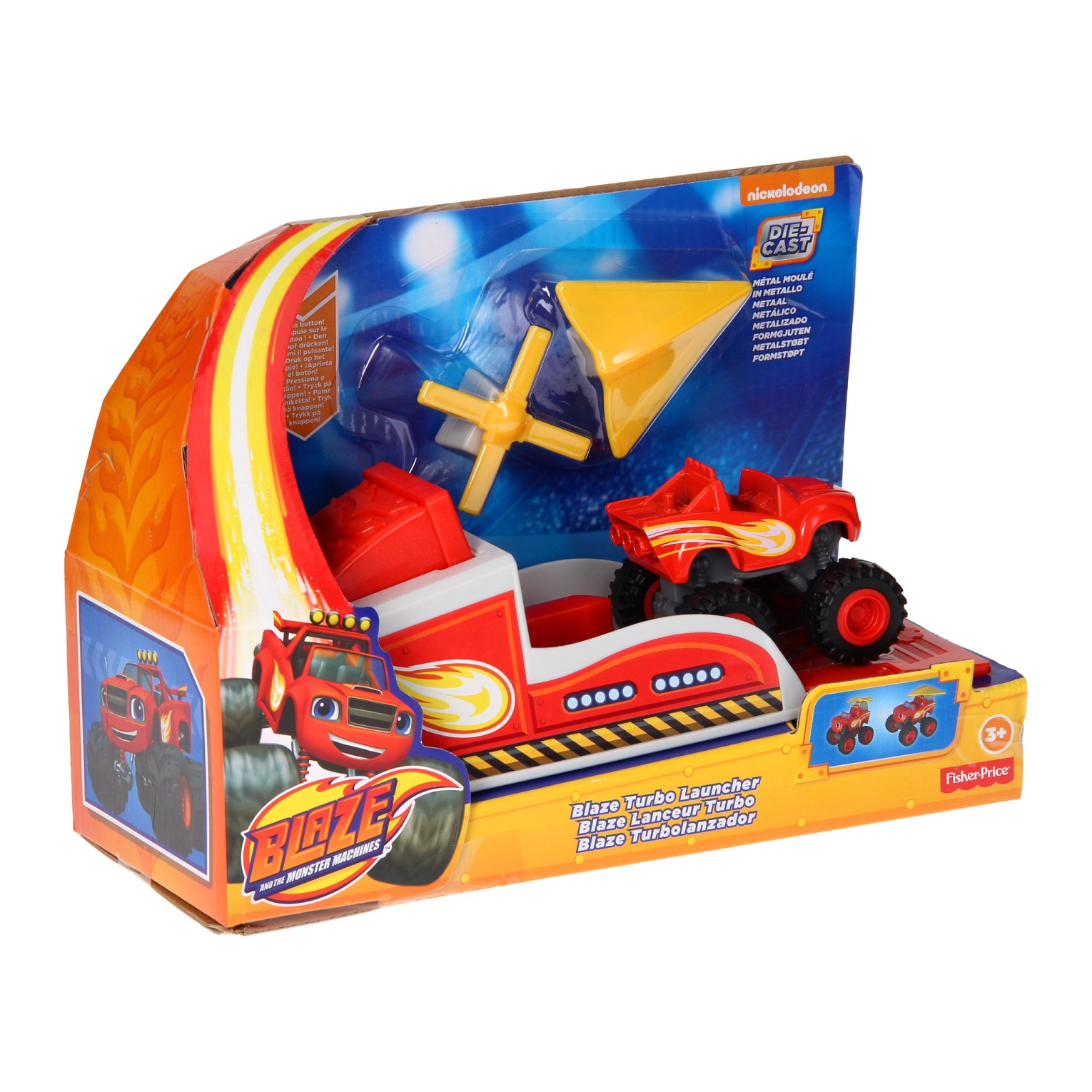 Blaze en de Monsterwielen Turbo Launcher | Thimble Toys