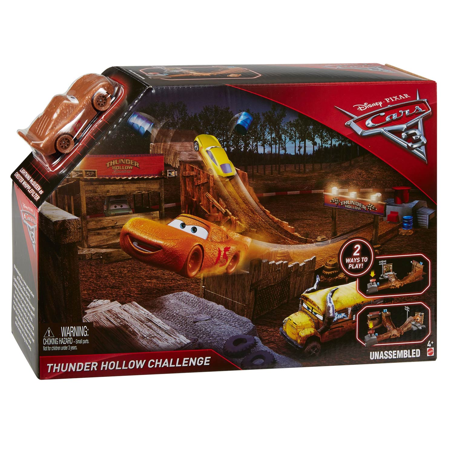 Cars Transforming Story - Thunder Hollow Challenge | Thimble Toys