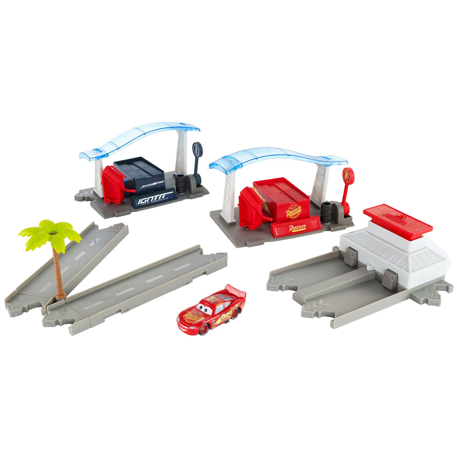 Cars Transforming Story - Florida Speedway Pit Stop | Thimble Toys