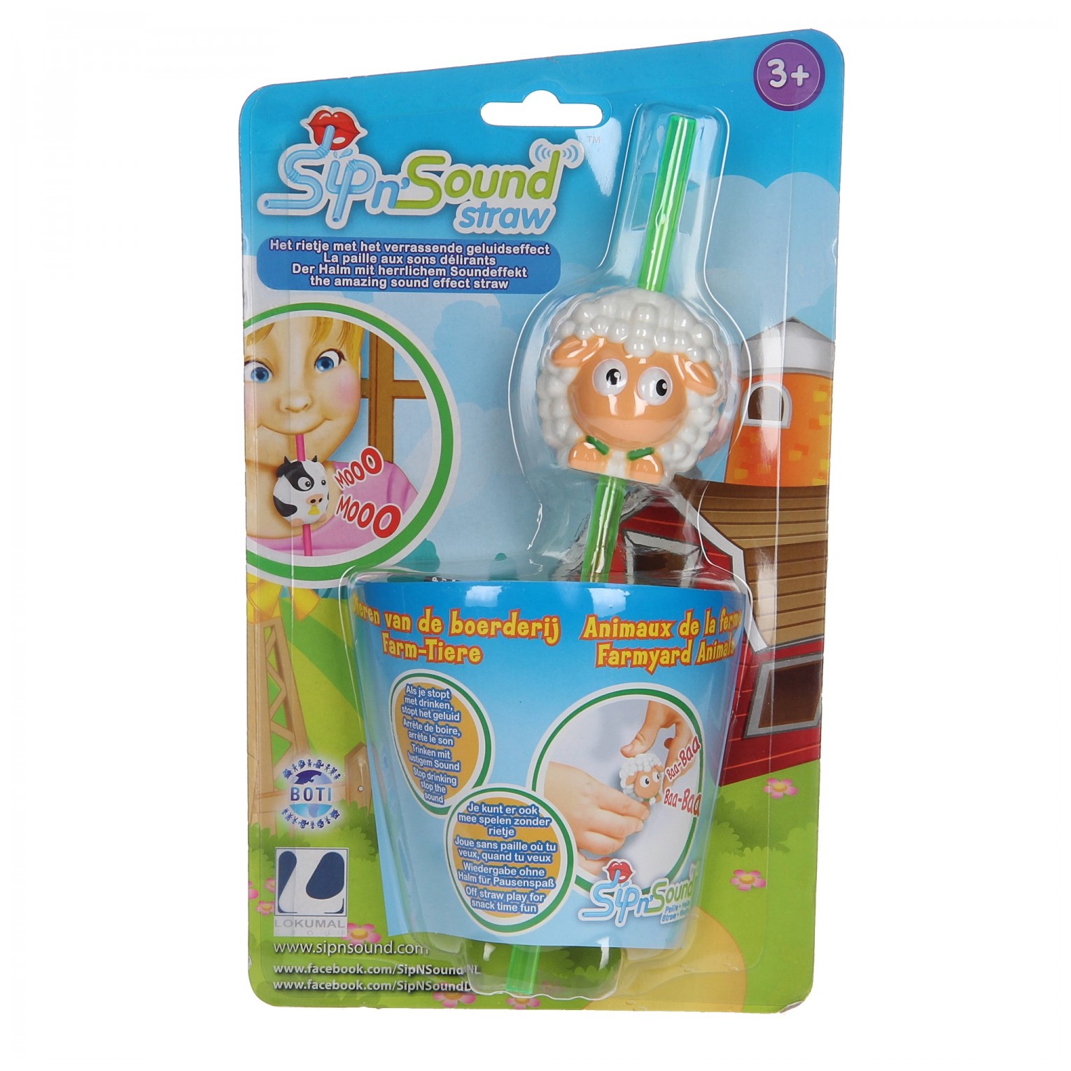 Rietje met Geluid - Schaap | Thimble Toys