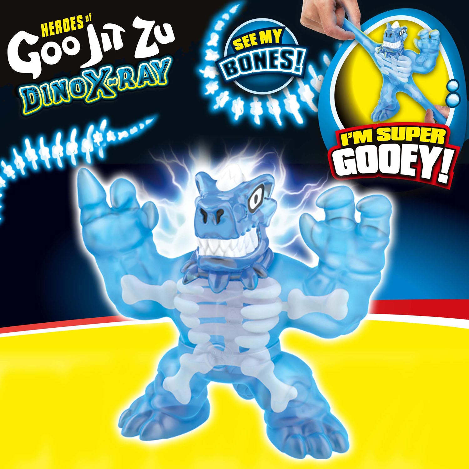 Goo Jit Zu Dino Xray - Tyro | Thimble Toys