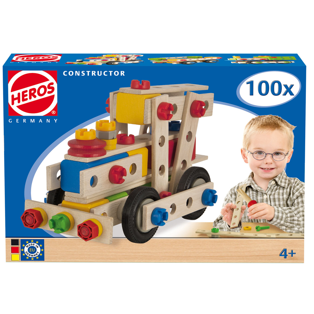 HEROS Constructor, 100dlg. | Thimble Toys