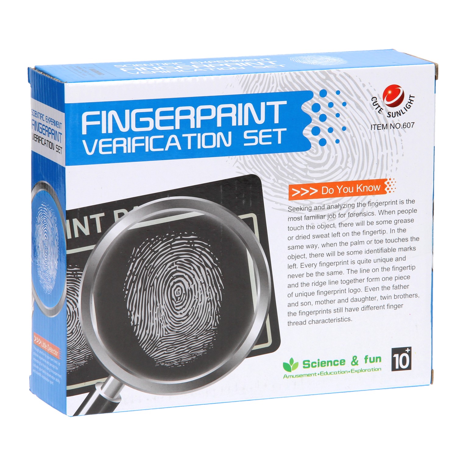 Spy Fingerprint Kit | Thimble Toys