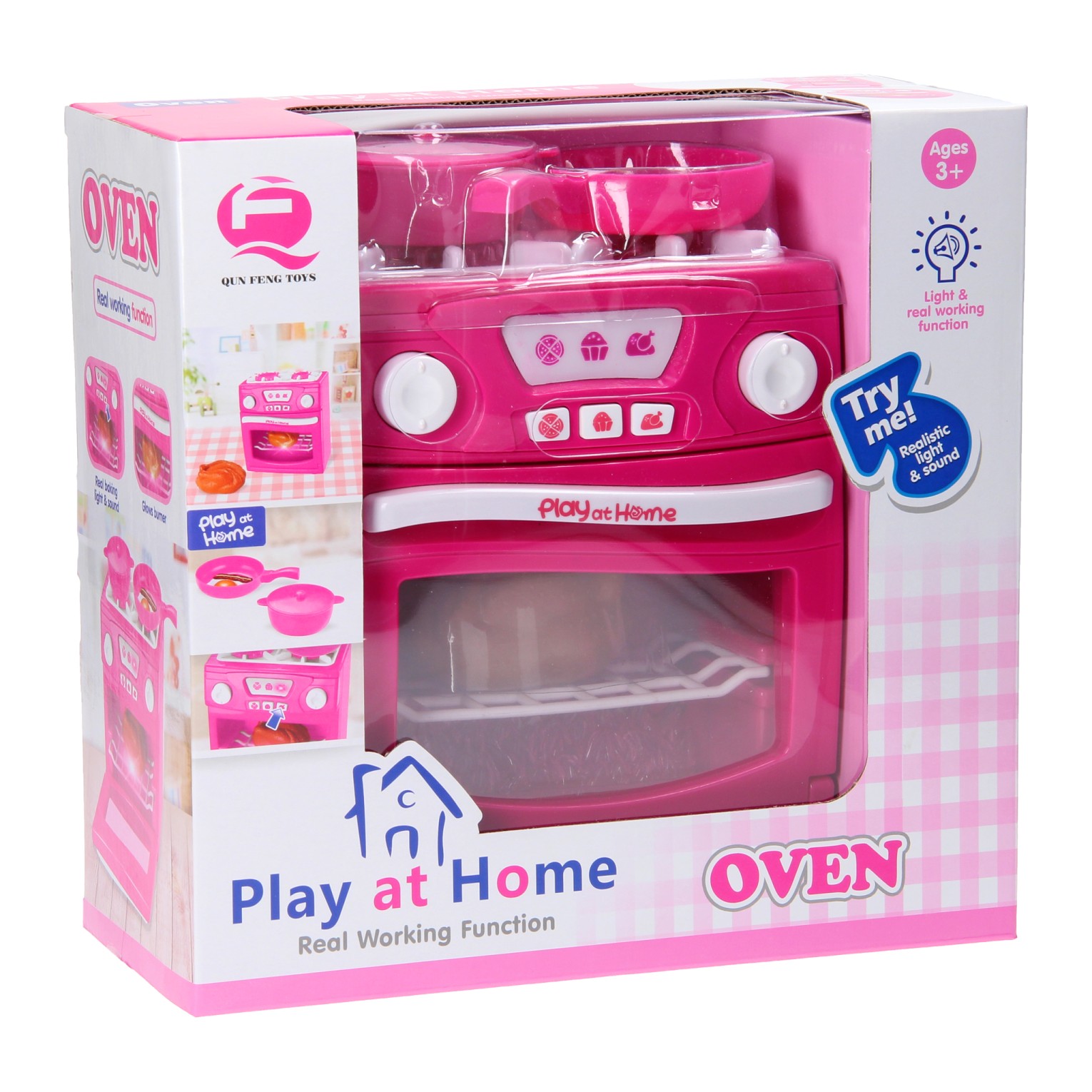 Kids Oven with Light | Thimble Toys